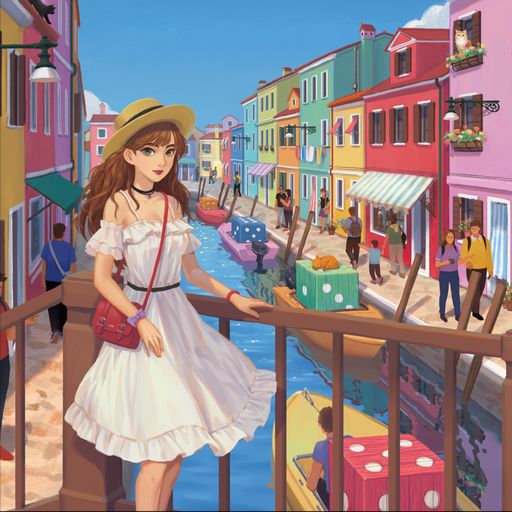 Dized Tutorials | Walking in Burano: Roll & Write